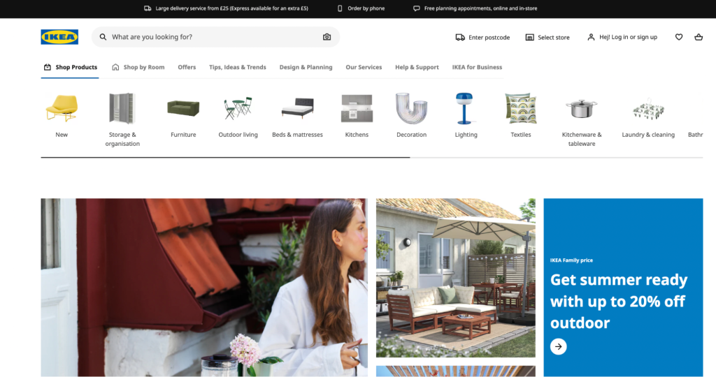 5 Effective Information Architecture Examples | AND Academy
